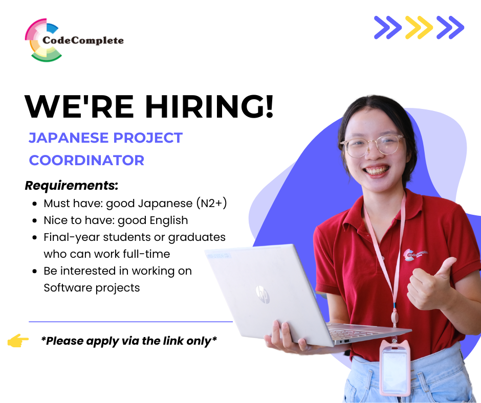 CodeComplete Solutions thông báo tuyển dụng - Trường Đại học Công nghệ Thông tin và Truyền thông ...